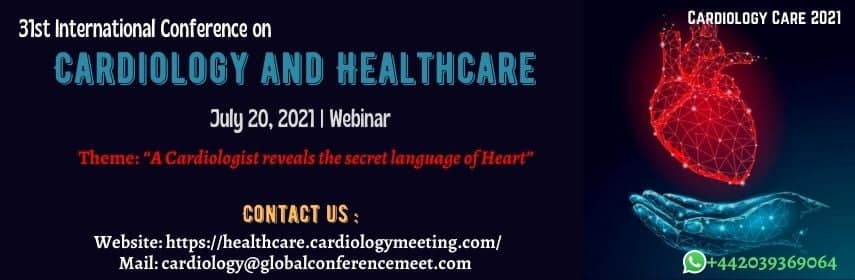 31st International Conference on Cardiology and Healthcare - BC's ...